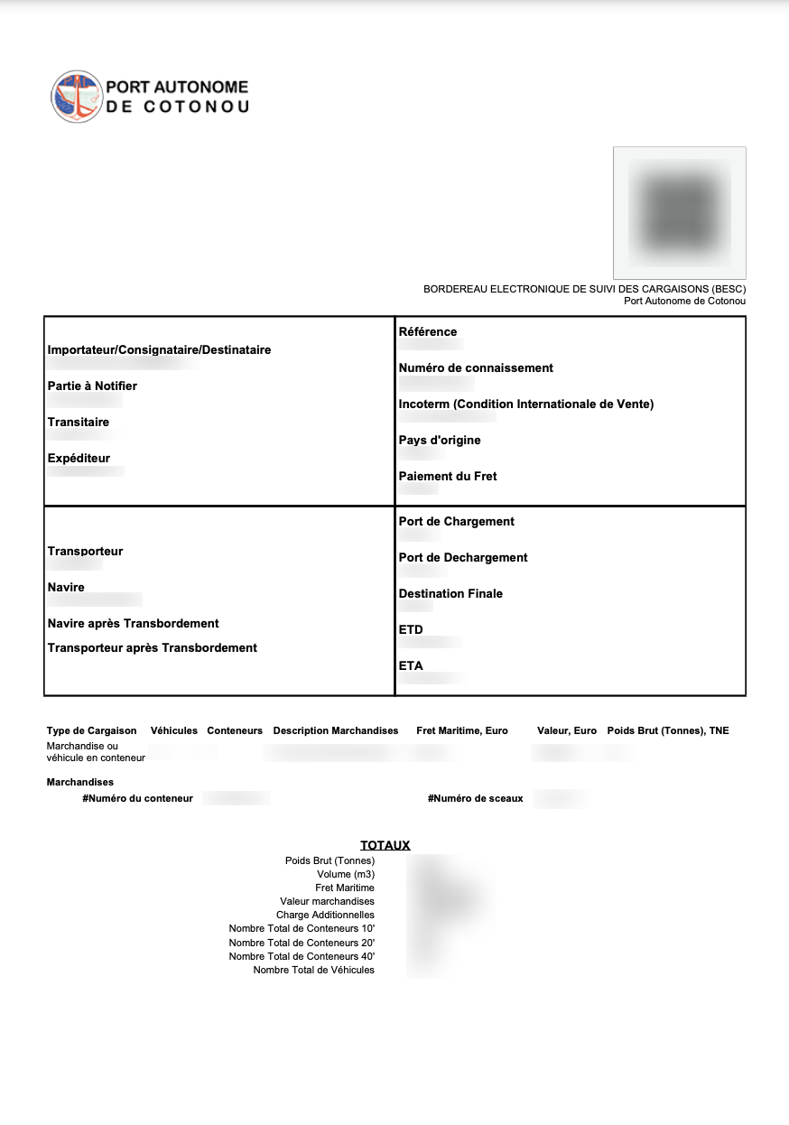 Benin BESC - BSC Africa